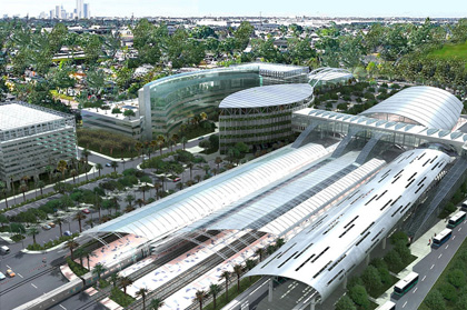 Miami Intermodal Center Connecting Metrorail To Miami Airport
